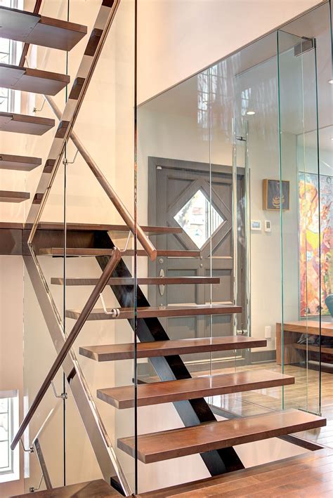 Central Stringer Staircases Backbone Bättig Design