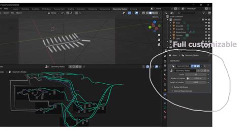 3d Full Procedural Cracker Model And Full Customizable Made From