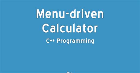 C Program To Make A Calculator To Add Subtract Multiply Or Divide