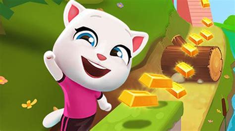 Talking Tom Gold Runangela Rungreat Makeover Gameplay 10 Youtube