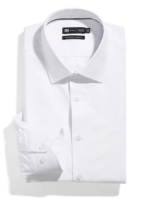 Mens Semi Tailored Dress Shirts Simons Canada