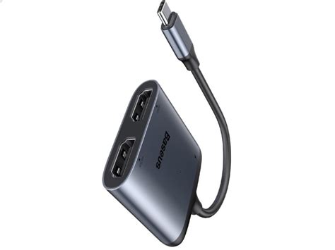 هاب تایپ سی به اچ دی ام آی بیسوس Baseus Enjoy Usb C To Hdmi Hub