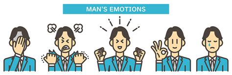 Jeune Homme Daffaires Japonais Dans Diverses Poses Et Expressions