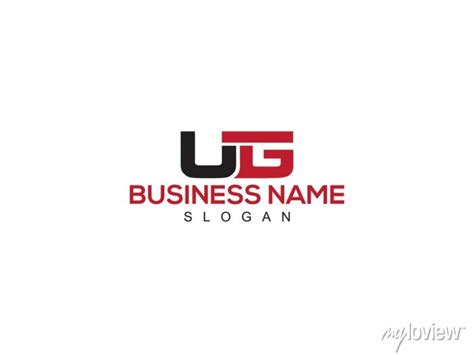 Creative Ug Logo Icon Vector Simple Ug Logo Letter Design For Wall