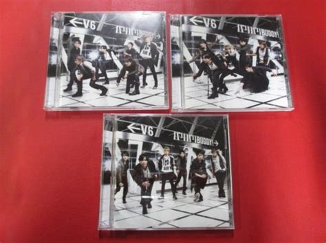 V6 Cd バリバリbuddy 初回バリバリ盤＋ブリアナ盤＋通常盤v6｜売買されたオークション情報、yahooの商品情報をアーカイブ公開