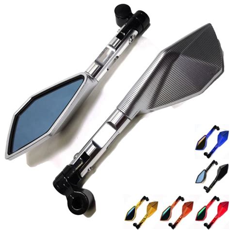 Side Mirror Motorcycle Universal Half CNC Pair Lazada PH