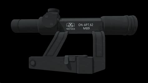 Zrak On M89 Scope Download Free 3d Model By Thecalcman Calcman