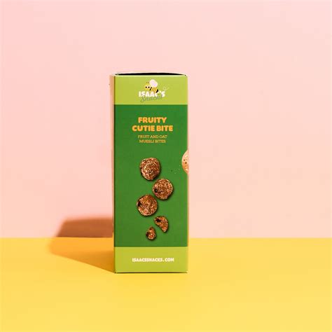 Isaacs Snacks Fruity Cutie Bars 4 X 120g