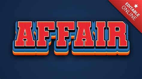 Affair Text Effect Generator Textstudio