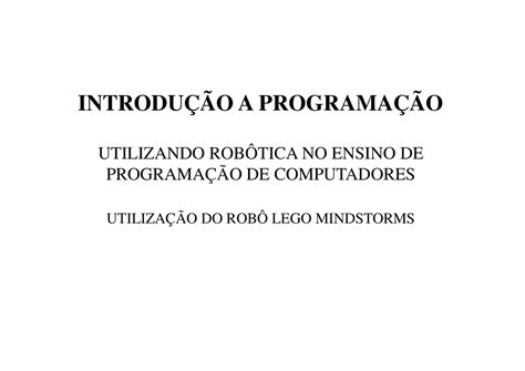 Programação1 Apostilas Sistemas De Informação Docsity