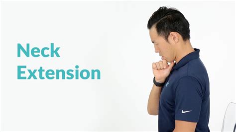 Easy Neck Extension Exercise Youtube