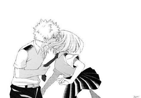Kacchako Scambrinell Parejas Anime Bonitas Cómics Personajes De Anime