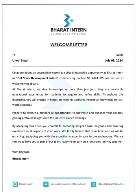 Ujwal Singh On Linkedin Internship Fullstackdevelopment Skills