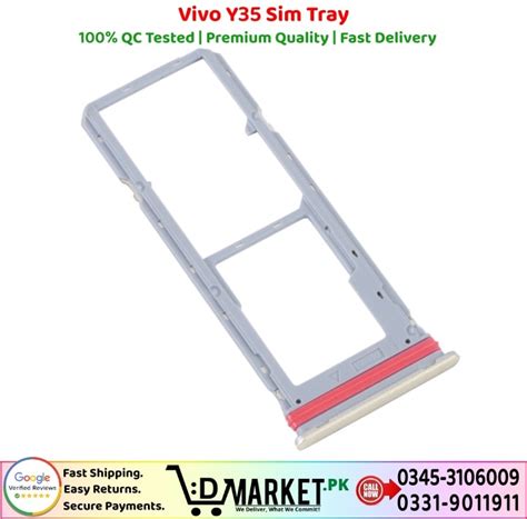 Vivo Y Sim Tray Original Exclusive