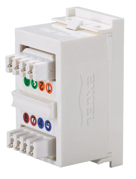 Excel Cat 6 UTP RJ45 Module Adept Networks
