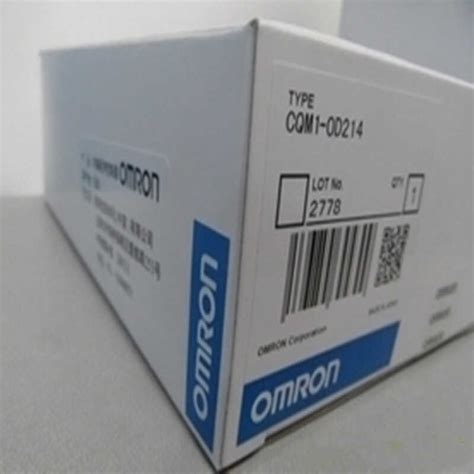 cj1m cpu12 e omron plc programmable controller has a new one year