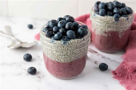 Blueberry Chia Pudding Glow Diaries