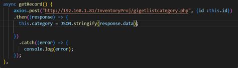 So I Wanted To Show The Responsedatacategory But I Cant Make It Work