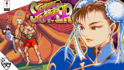 Super Street Fighter II Turbo 3DO 1994 Chun Li Playthrough