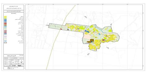 دانلود نقشه کاربری اراضی شهر هیر وضع موجود پیشنهادی