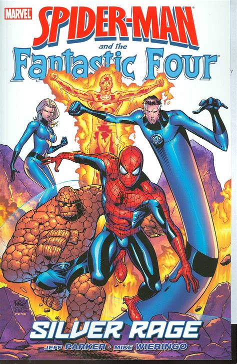 Spider Man Fantastic Four Silver Rage Graphic Novel Comichub