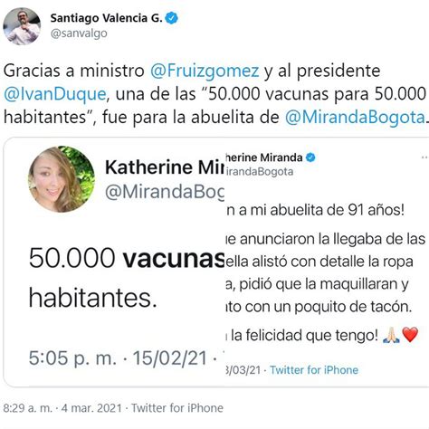 Pullas Entre Inti Asprilla Y Santiago Valencia Por Vacunación De La