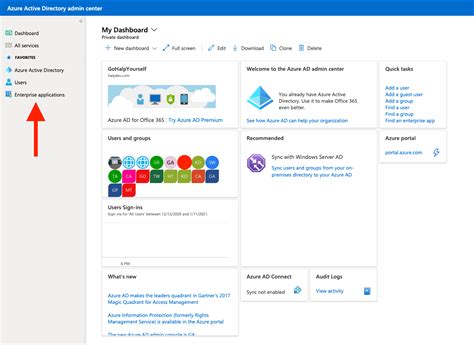 Enabling Halp In Azure Active Directory Admin Center Error