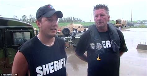 Hurricane Isaac 2012 Jesse Shaffer And Son Hailed As Heroes In Louisiana After Rescuing Over