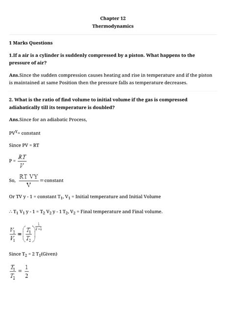 Thermodynamic | PDF