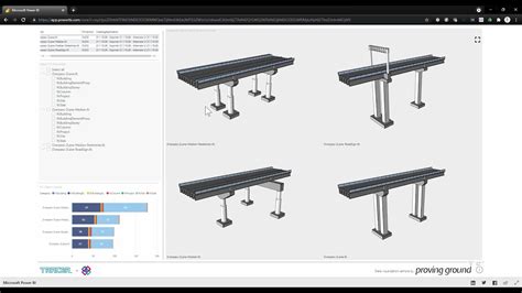 Tracer Ifc Road Overpass Ifc Models Displayed In A 3d Power Bi Visual