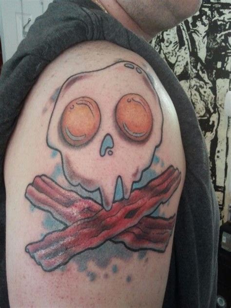 Bacon And Eggs Skull And Crossbones Skull And Crossbones Crossbones