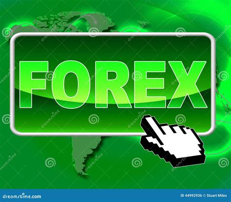 forex button means world wide web and currency editorial photo