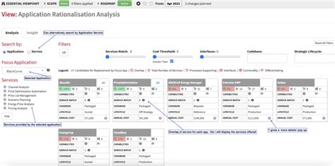 Application Rationalisation Analysis The Essential Project