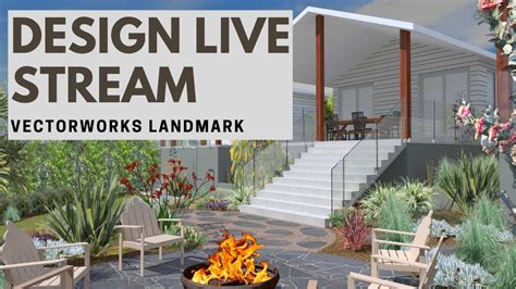 Vectorworks Landscape Design Stream Texas Landscape Pt 1 YouTube
