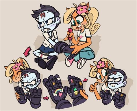 Coco Bandicoot And Nina Cortex Crash Bandicoot Characters Bandicoot