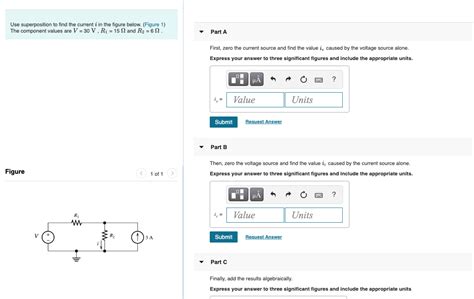 Solved Part B Then Zero The Voltage Source And Find The Chegg