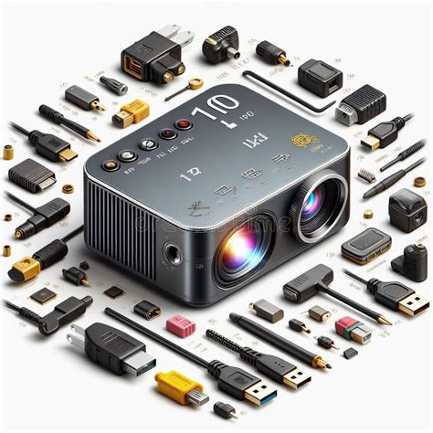 Pico Projector Stock Illustrations 7 Pico Projector Stock