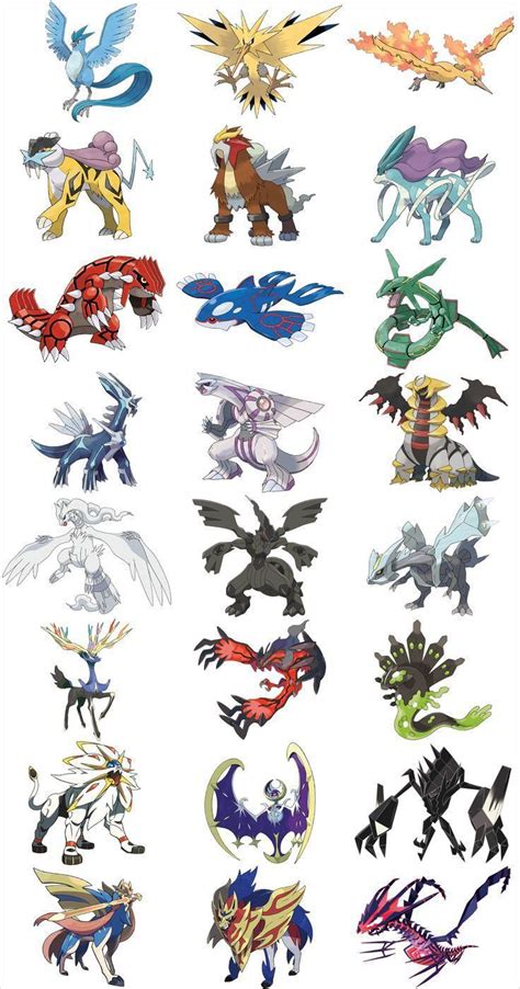 Legendary Pokemon Drawings Artofit
