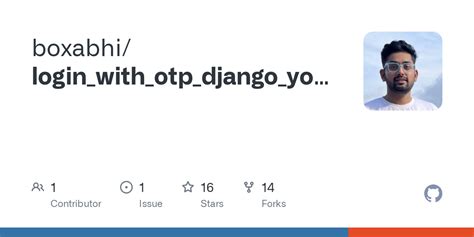 GitHub Boxabhi Login With Otp Django Youtube