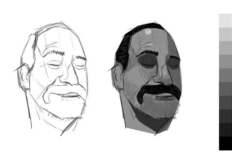 Self Portrait Sketch With Values By Drndara On Deviantart