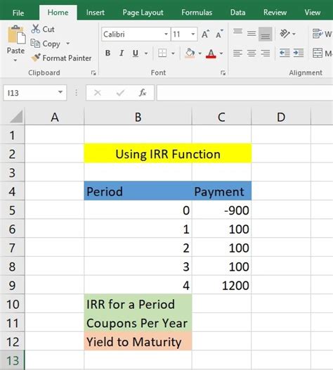 How To Calculate The Ytm Of A Bond In Excel Easy Guide Excel Wizard