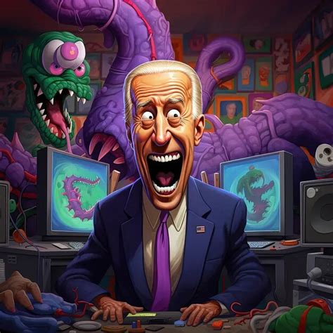 A Man In A Suit And Tie Sitting In Front Of A Computer Premium Ai Generated Image