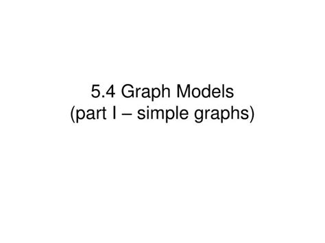 Ppt Graph Modeling In Real Life Eulers Theorems And Fleurys