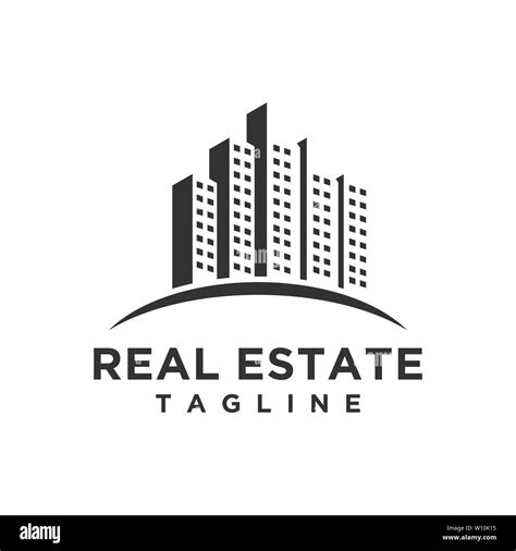 Luxury Real Estate Logo Design Vector Or Building Hotel Home Symbol