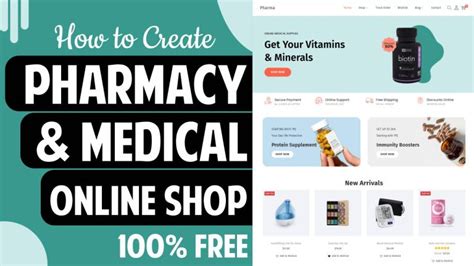 How To Create A Free Online Pharmacy Ecommerce Website With Wordpress