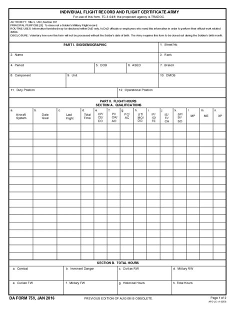 Fillable Online INDIVIDUAL FLIGHT RECORD AND FLIGHT CERTIFICATE Fax Email Print PdfFiller