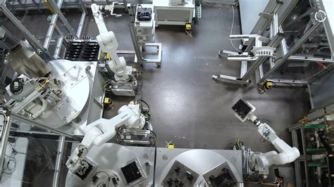 Assembly Automation And End Of Line Tests For Supercomputers Using Kuka