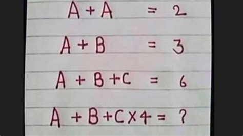 Only A True Maths Wizard Can Crack This Tricky Brain Teaser That Has Baffled The Internet