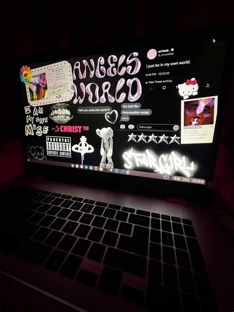 Desktop Wallpaper💫 Pretty Wallpaper Ipad Iphone Wallpaper Girly Cute Laptop Wallpaper