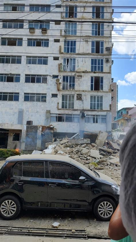 Defesa Civil De Belém Vai Avaliar Prédio Onde Houve Desabamento De 13